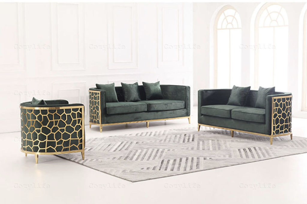 Luxurious Sofa Design In Gold Frame | Luxury Sofa Günstig