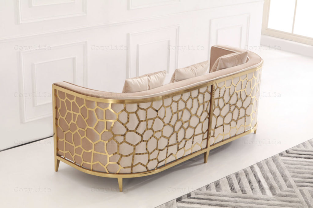 Luxurious Sofa Design In Gold Frame | Luxury Sofa Günstig