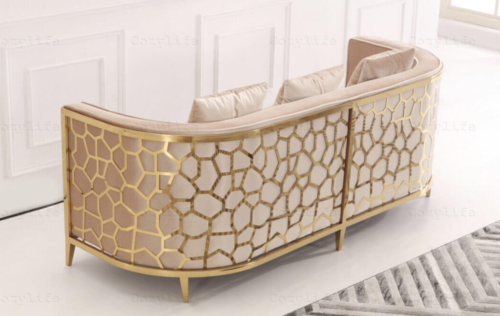Top 15 Luxury Gold Sofas By A Luxury Sofa Manufacturer